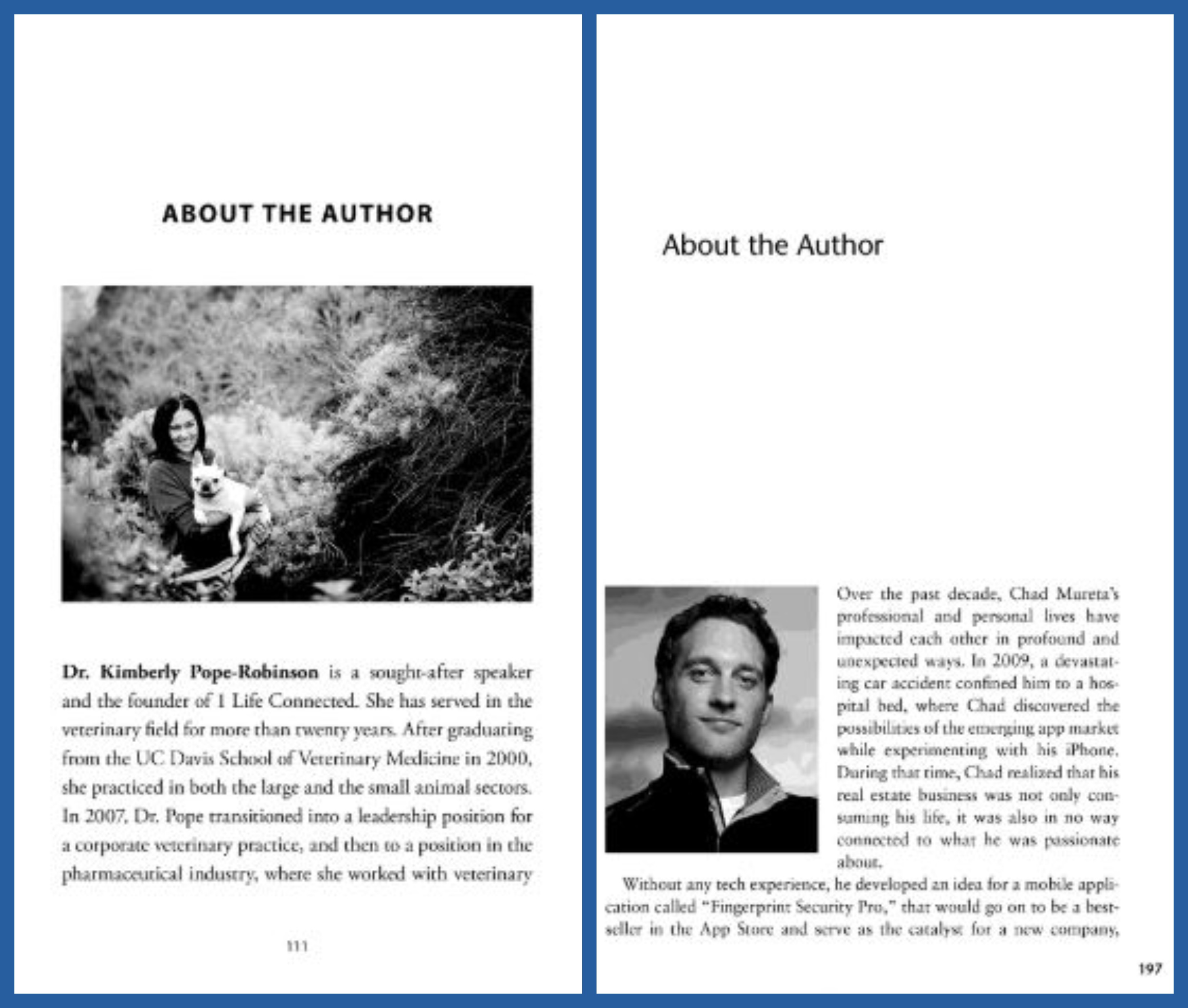 Seven Places to Put Photo on a Book